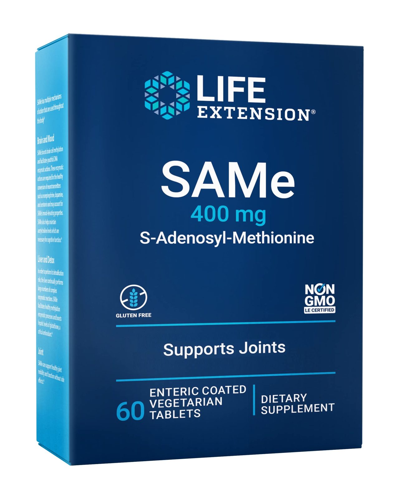 SAMe S-Adenosyl-Methionine, 400 mg (30 tablets) - Functional ...